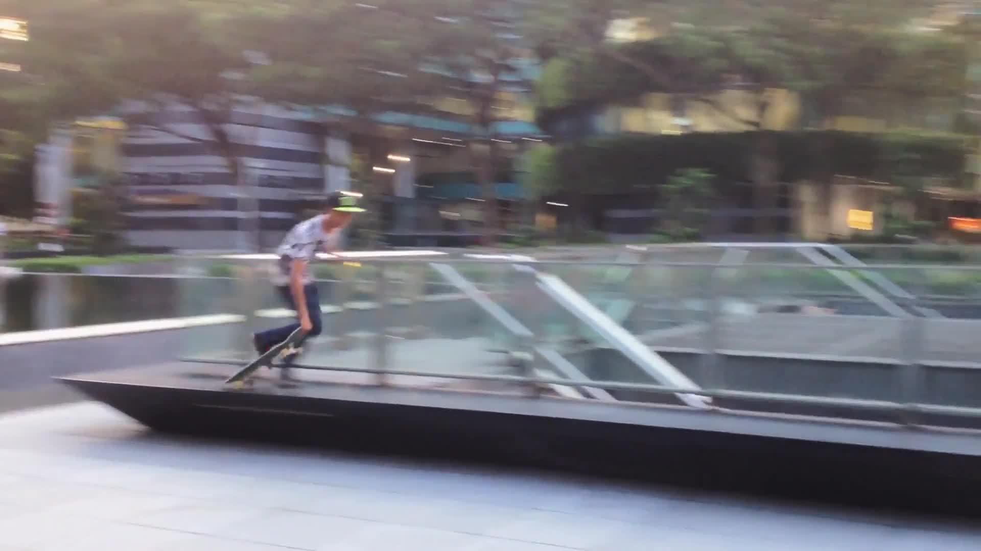 Skater Crashes into Pile of Boards | Jukin Licensing