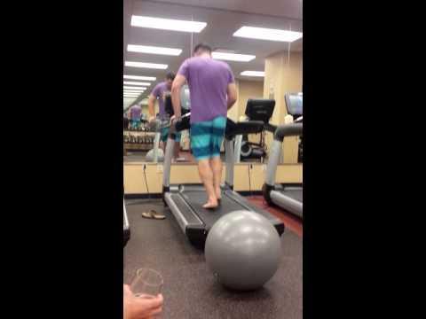 Guy Tries Trick On Treadmill and Falls | Jukin Licensing