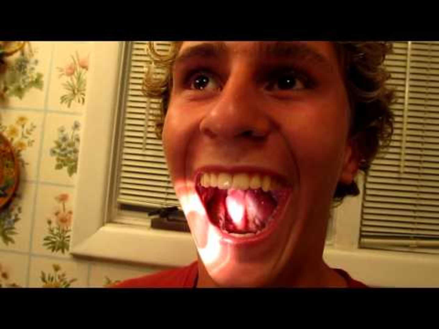 Kid Flicks Uvula with Tongue | Jukin Licensing