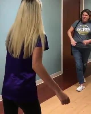 Girl Takes First Steps in Three Months and Hugs Her Family | Jukin ...