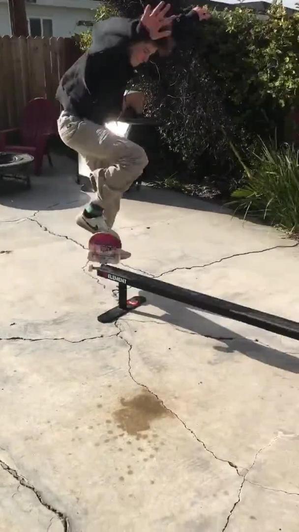 Guy Fails and Falls While Attempting Multiple Skateboarding Tricks ...