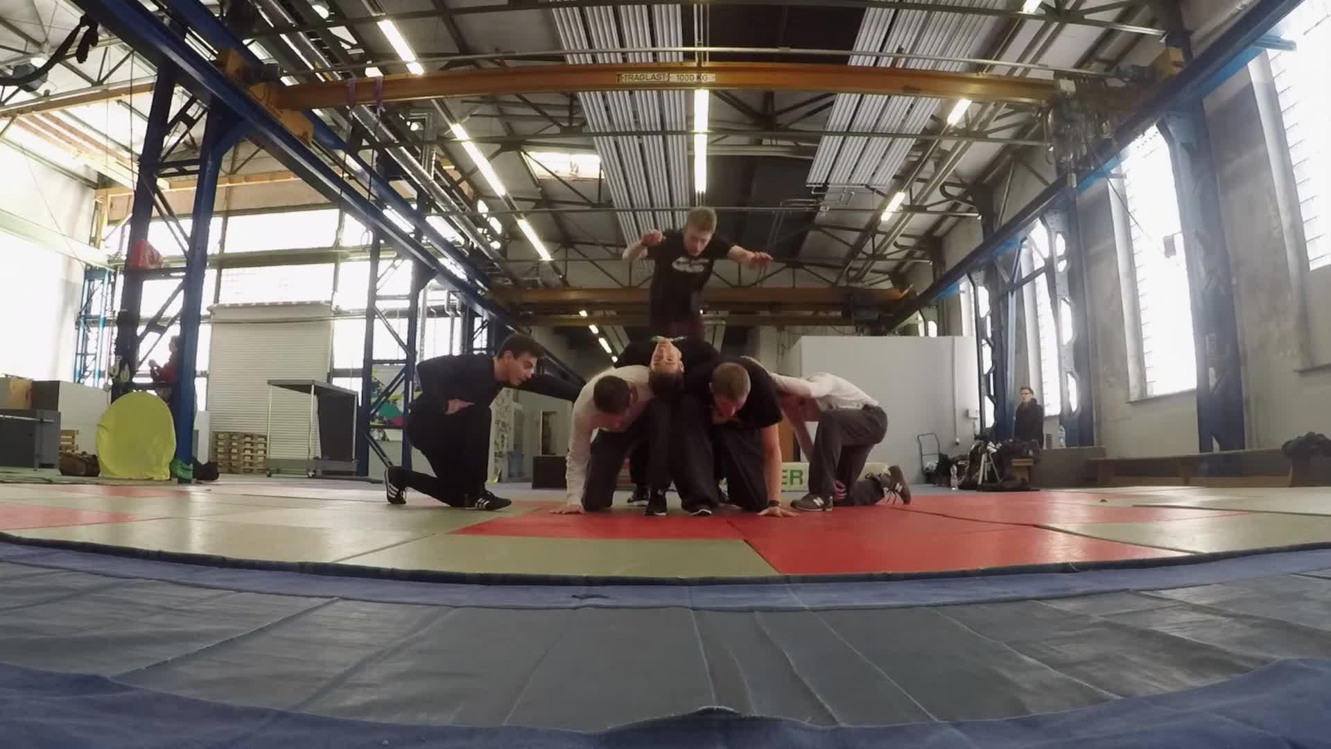 Guy Tries Doing Multiple Backflips and Falls Badly on Neck | Jukin ...