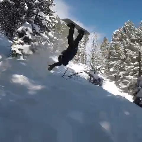 Kid Faceplants While Snowboarding And Jumping Off Snow Ramp | Jukin ...