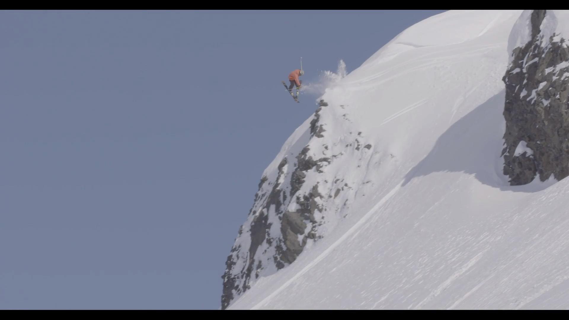Skier Performs Amazing Trick While Skiing on Steep Mountains | Jukin ...