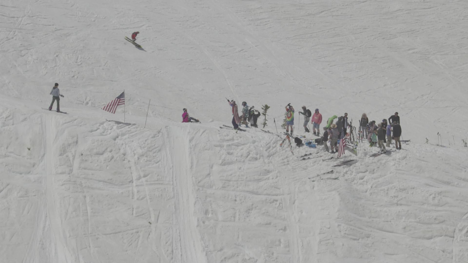Guy Rises From Snow After Failing While Performing Skiing Trick | Jukin ...