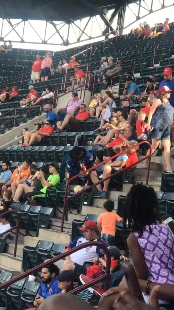 Drunk Man Comes Tumbling Down Bleachers During Baseball Game | Jukin ...