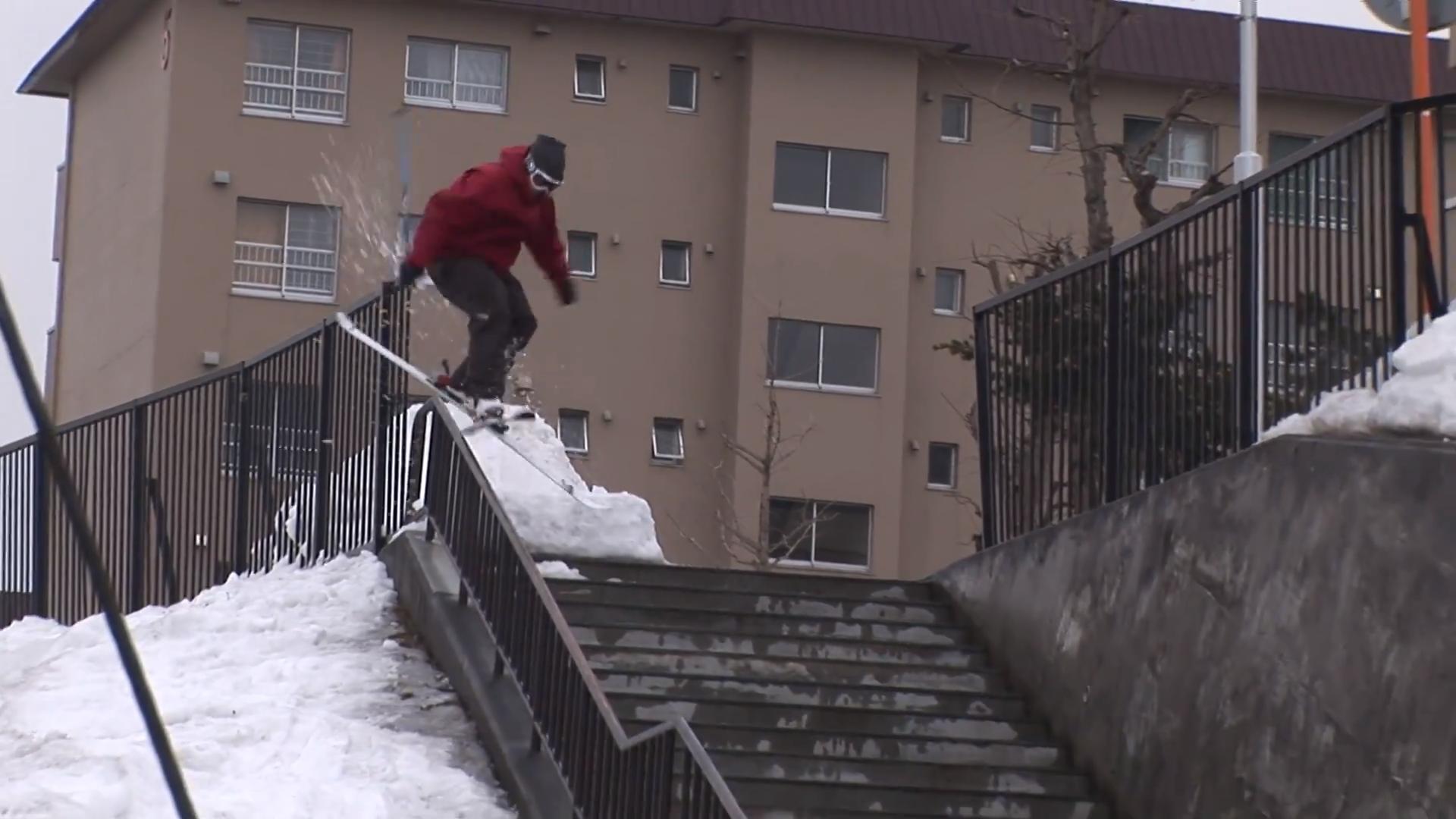 Skier Flips Over Rail While Trying Skiing on It | Jukin Licensing