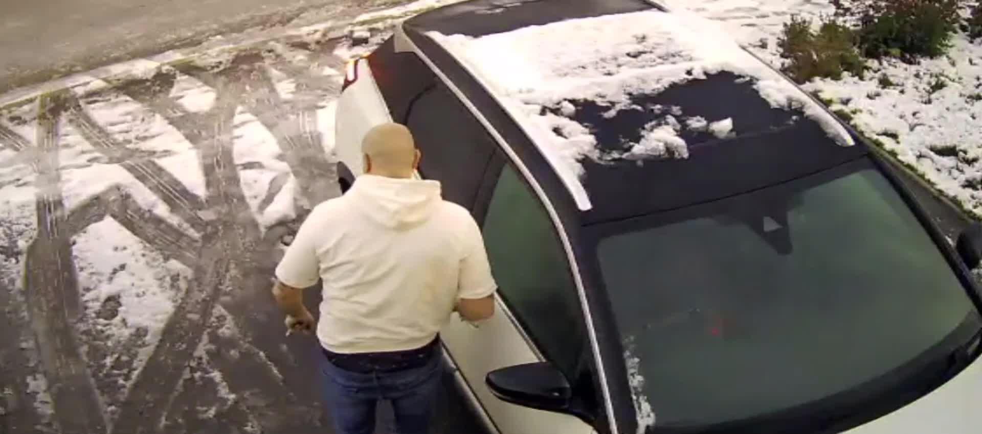 Person Hits Head on Car After Slipping While Putting Away Trashcan ...