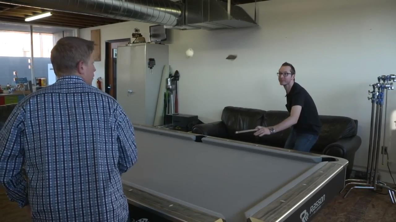 Illusionist And Pool Stunt Shot Artist Show Amazing Trick Shots | Jukin ...