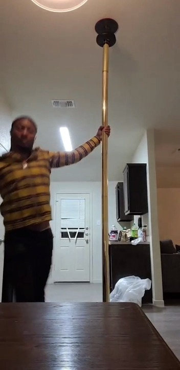 Man Falls Hard While Pole Dancing After Pole Gets Unscrewed From ...