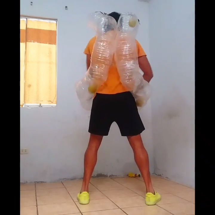 Guy Wearing Two Plastic Pipes on Back Performs Trick With Balls | Jukin ...