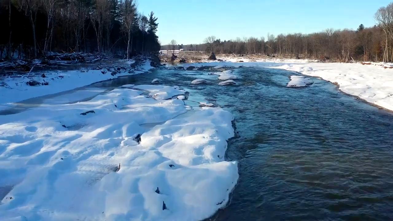 Drone Captures Beautiful Waterfall Formed After Dam Failure | Jukin ...