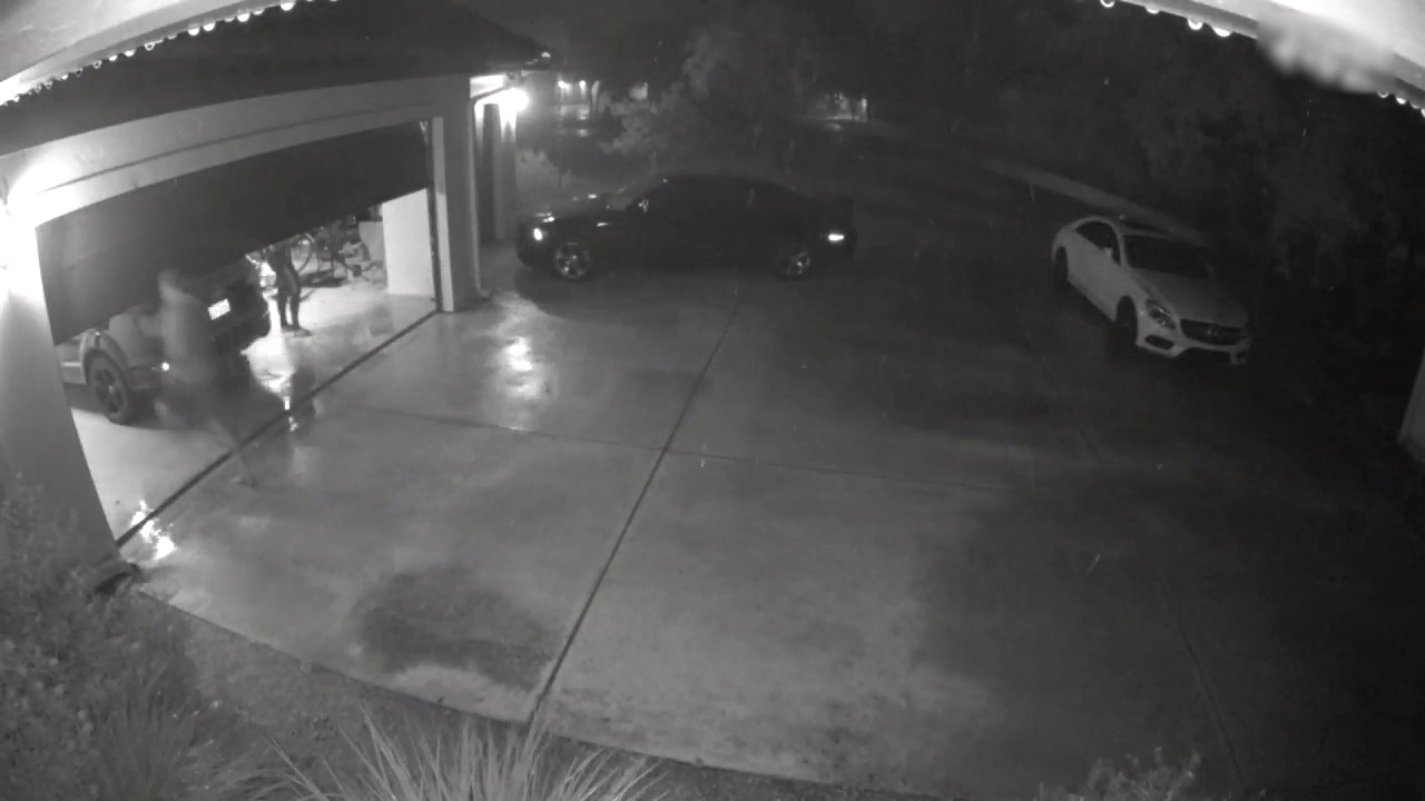 Man Runs Through Driveway To Avoid Getting Soaked in Rain Only to Bang ...