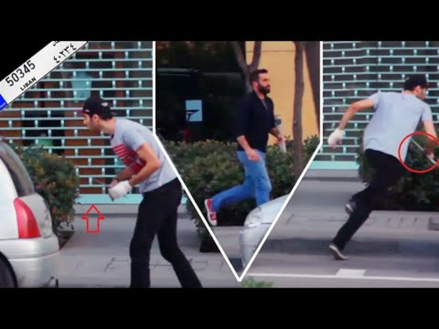 Guys Prank Random People by Pretending to Steal Their Car's License ...