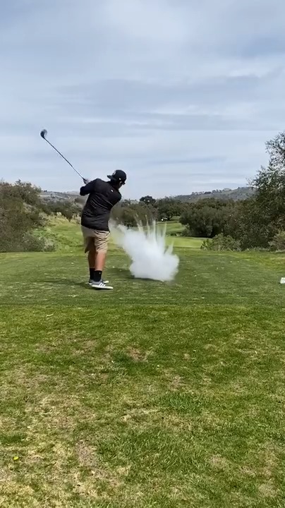 Friend Pranks Guy With Fake Golf Ball While Playing With him | Jukin ...