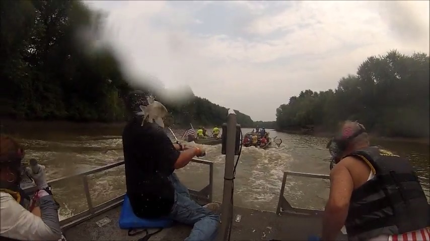 Guy Gets Hit in the Face With Fish Leaping Out of Water During Fishing ...