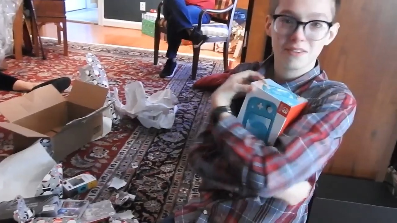 Child Cries Tears of Joy Over Gaming Console for Christmas | Jukin ...