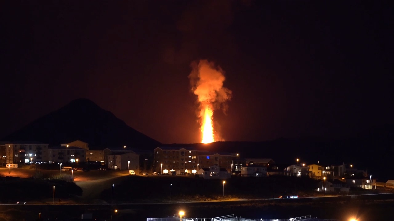 Huge Lava Fountains Explode From Volcano | Jukin Licensing