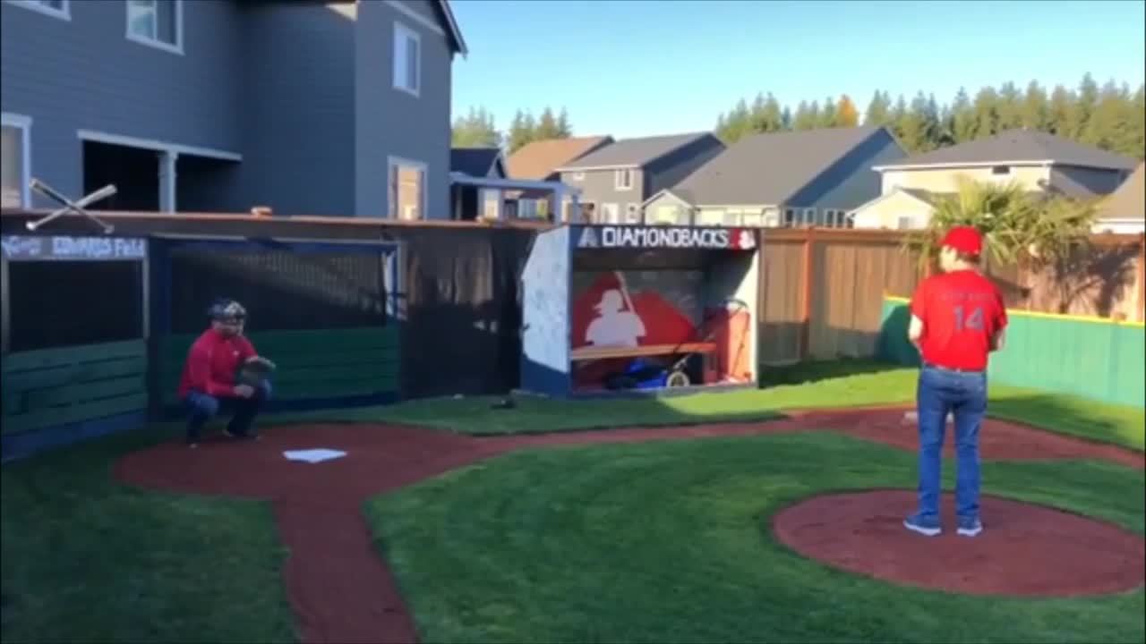 Dad Builds His Own Baseball Field in Backyard | Jukin Licensing