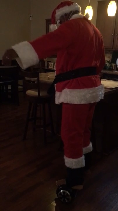 Santa Claus Hoverboard Fail | Jukin Licensing