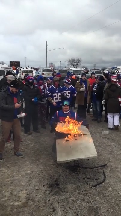 Crazy Fan Catches Himself on Fire | Jukin Licensing