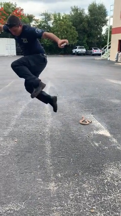 Fireman Pranks Colleagues at Fire Department With Fake Snake | Jukin ...