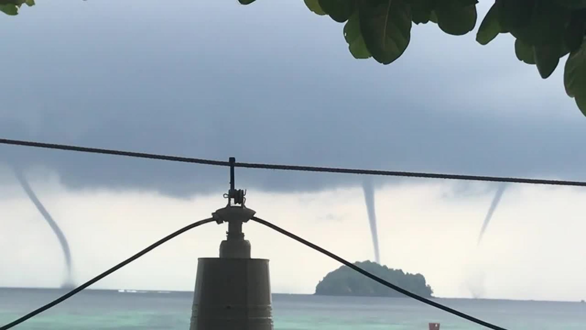 Multiple Waterspouts Form Over Ocean | Jukin Licensing