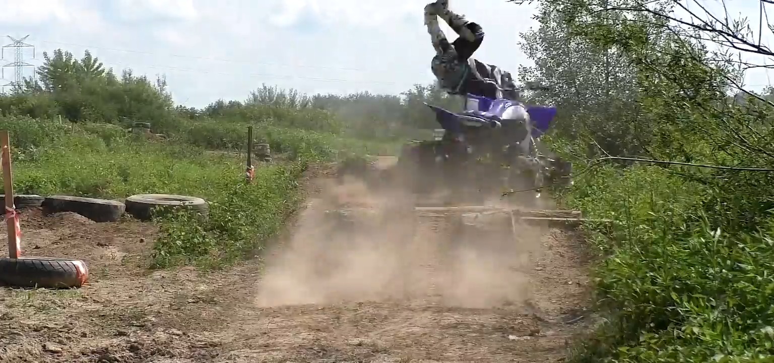 Guy Falls Off ATV While Attempting to Jump Over Boulders | Jukin Licensing