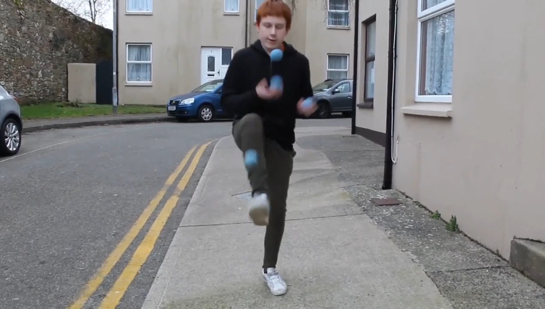 Boy Showcases Amazing Juggling Skills | Jukin Licensing
