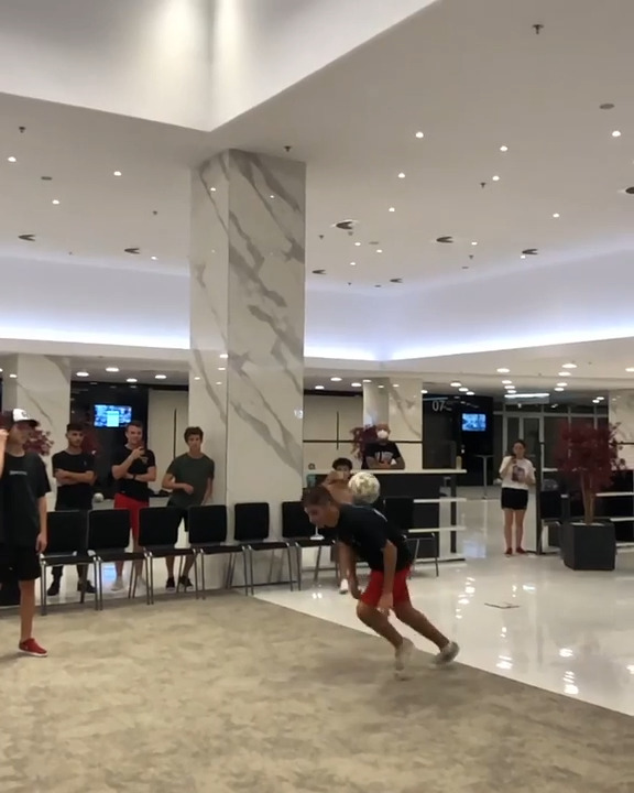 Guys Perform Freestyle Football Tricks | Jukin Licensing