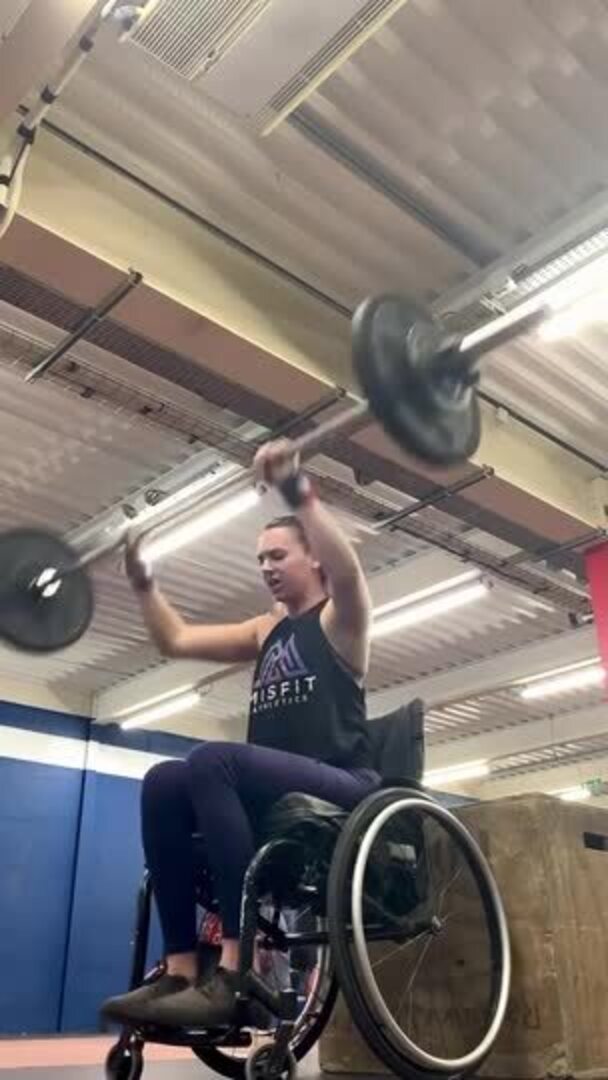 Gymnast With Physical Disability Performs Muscle Up Workout | Jukin ...