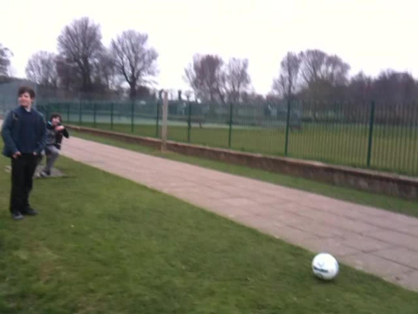 Soccer Ball Ricochet To Face | Jukin Licensing