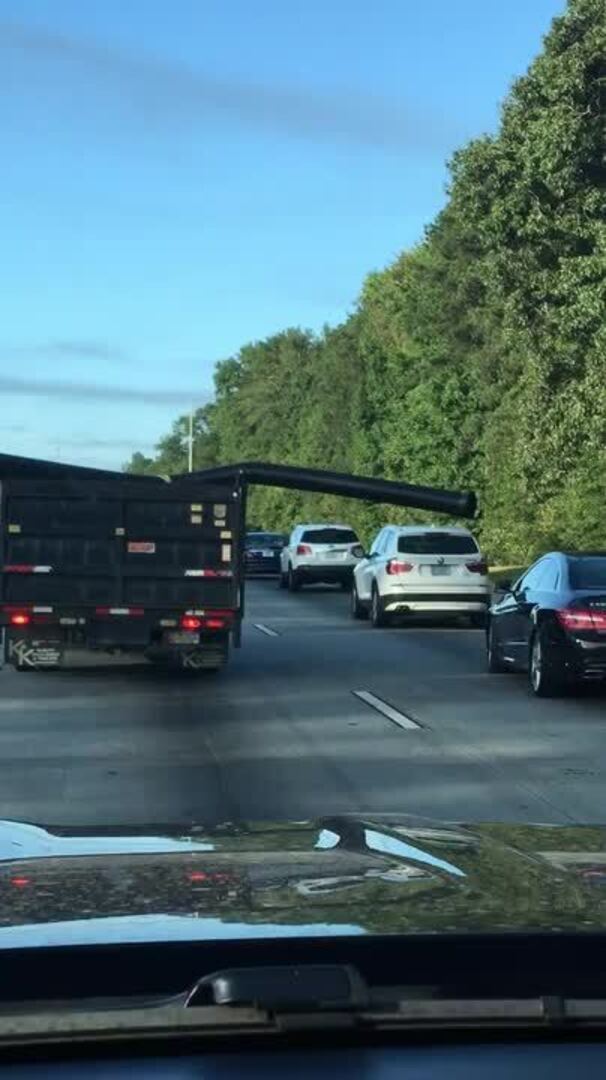 Clueless Driver Hits Cars with Pipe | Jukin Licensing