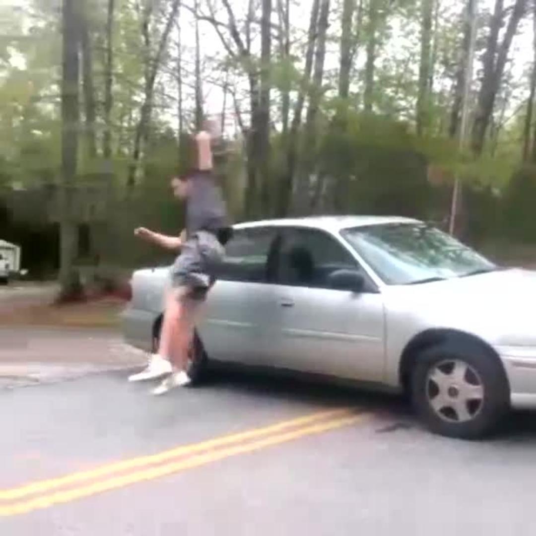Guy Successfully Jumps over Car | Jukin Licensing