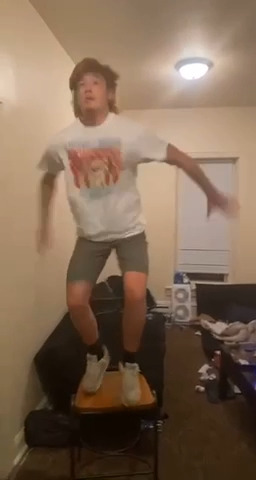 Guy Miserably Falls on Face While Attempting Backflip Off Chair | Jukin ...