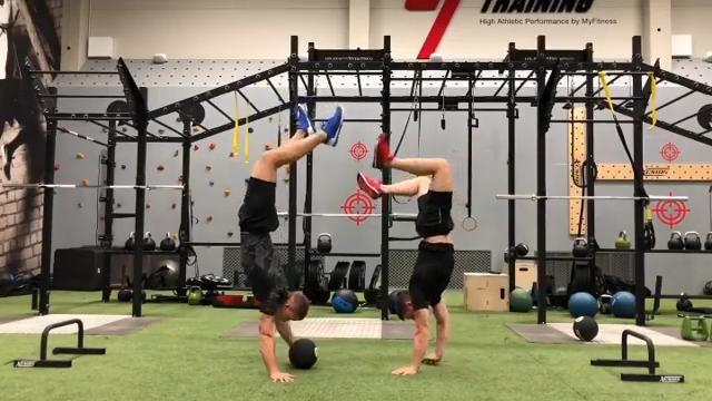 Guys Play Handstand Football | Jukin Licensing