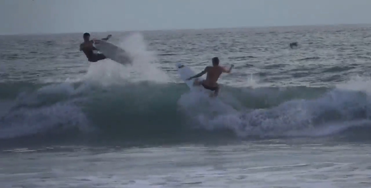 Surfers Collide in Costa Rica | Jukin Licensing
