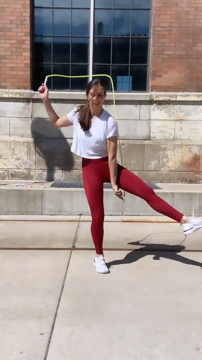 Professional Jump Roper Practicing Her Latest Choreography | Jukin ...