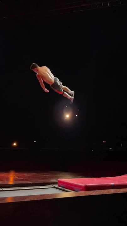 Gymnast Does Multiple Flips and Lands Perfectly | Jukin Licensing