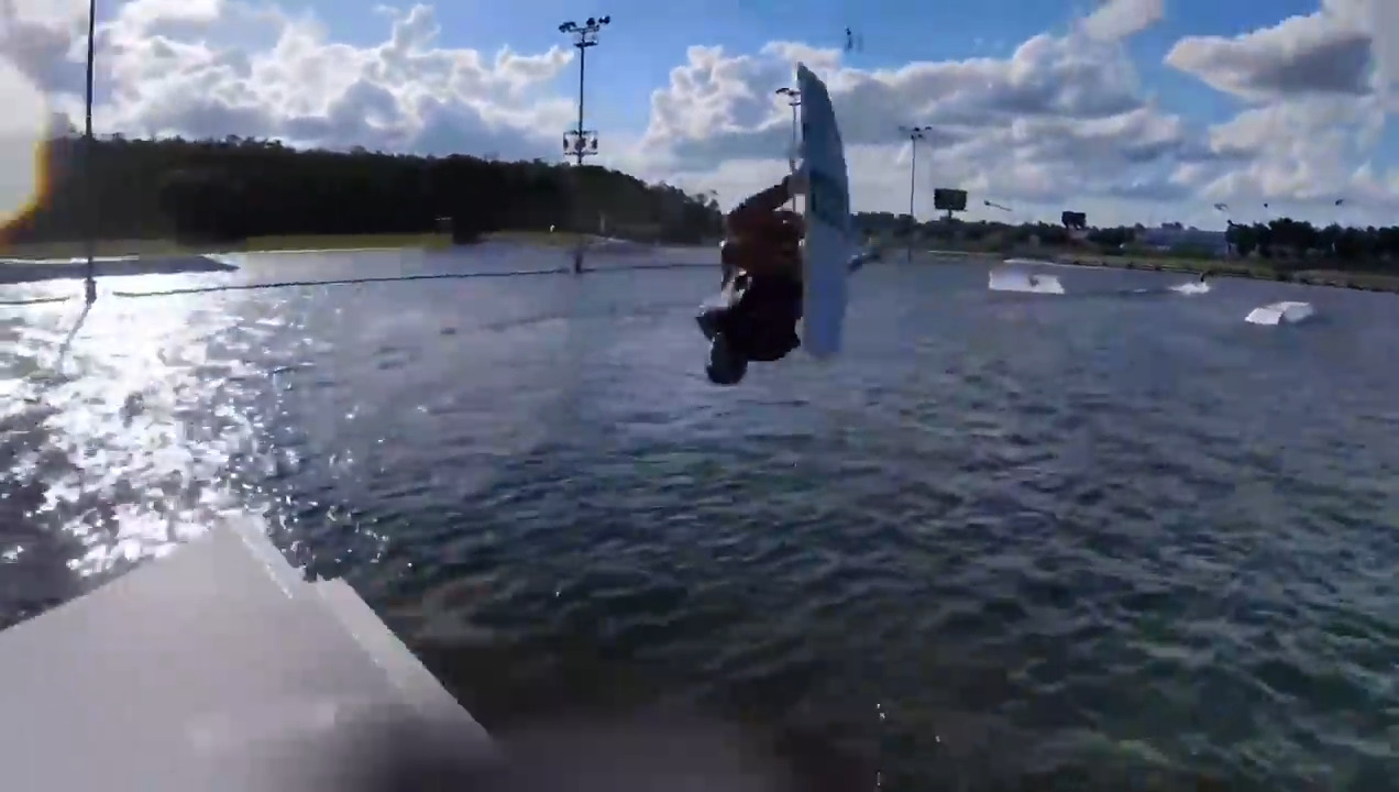 Guy Performs Freestyle Tricks and Stunts on Wakeboard | Jukin Licensing