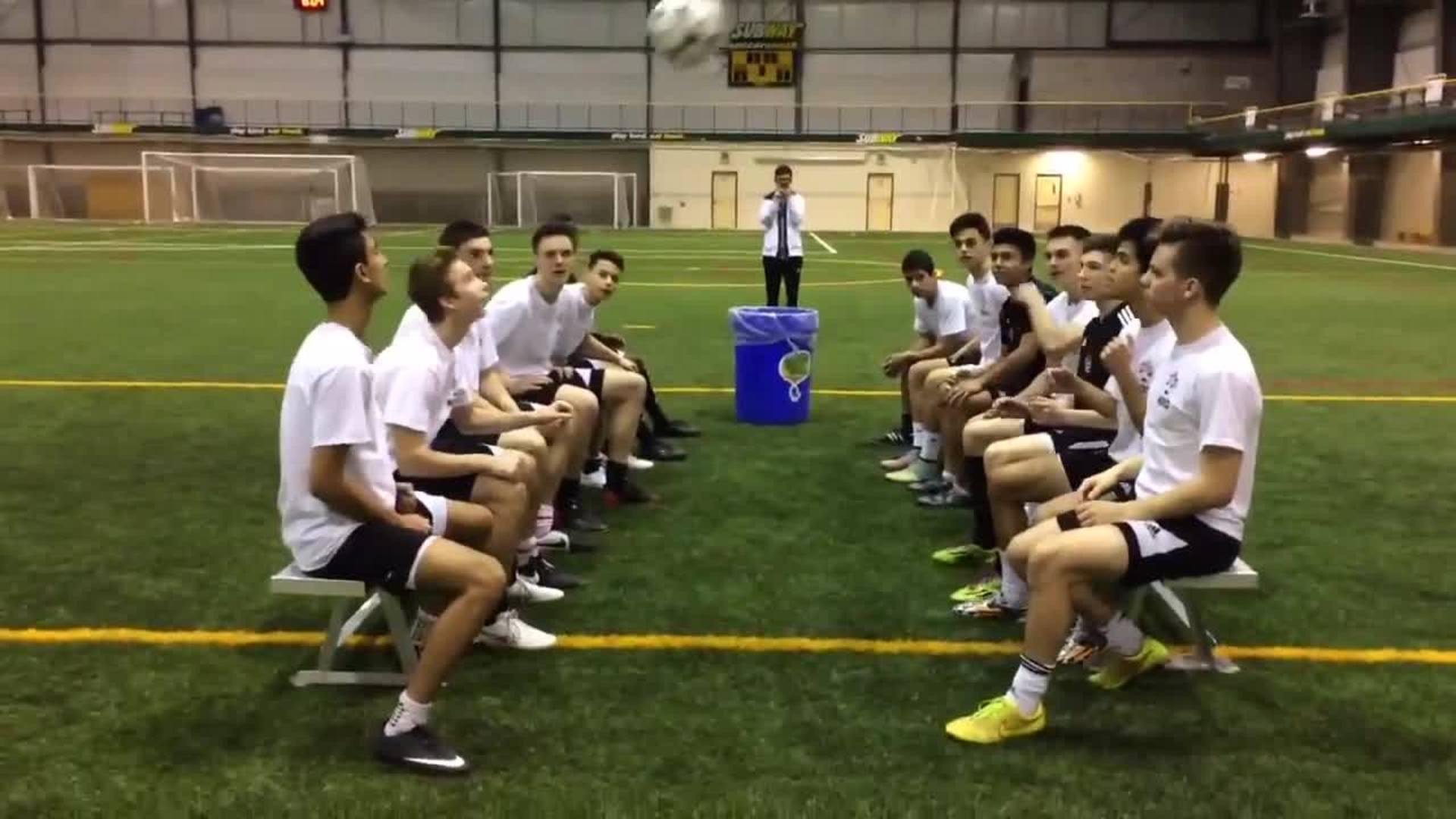 Soccer Team Completes Header Challenge | Jukin Licensing