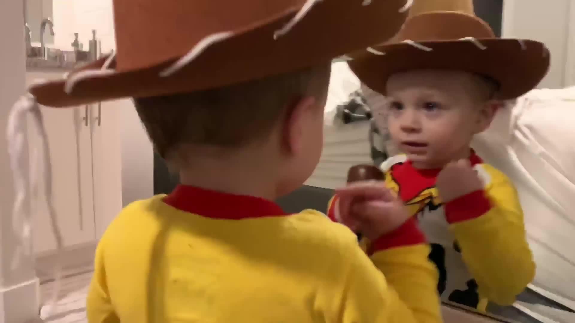 Toddler Looks Happy After Getting Dressed as Famous Animated Movie ...