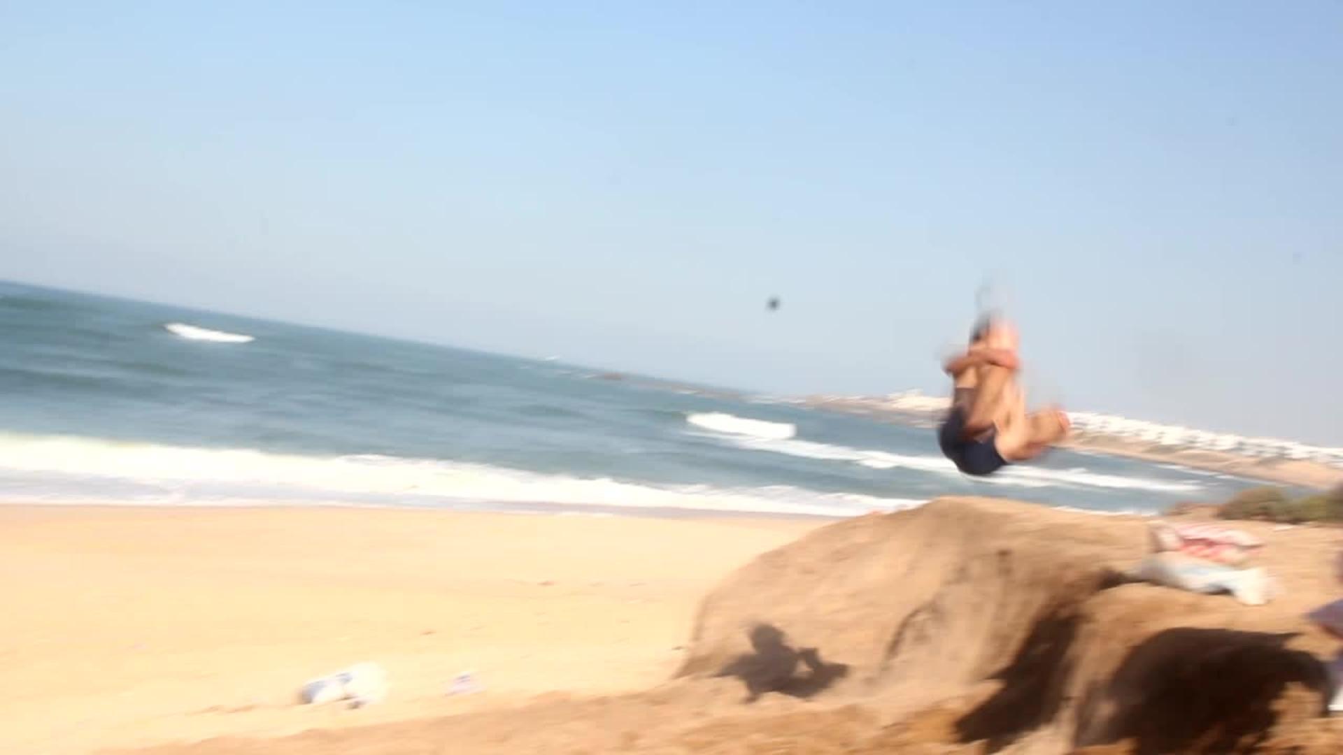 Double Backflip Fail at the Beach | Jukin Licensing