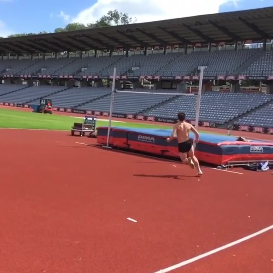 Guy Clears a 2.20-Meter High Jump | Jukin Licensing