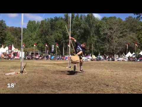 People Participate in Sheaf Toss Competition At Grandfather Mountain ...
