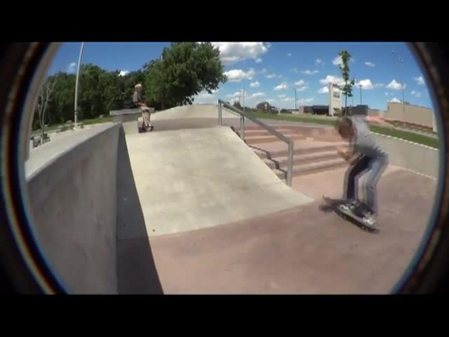 Skateboarding Rail Slide Nutshot Fail | Jukin Licensing