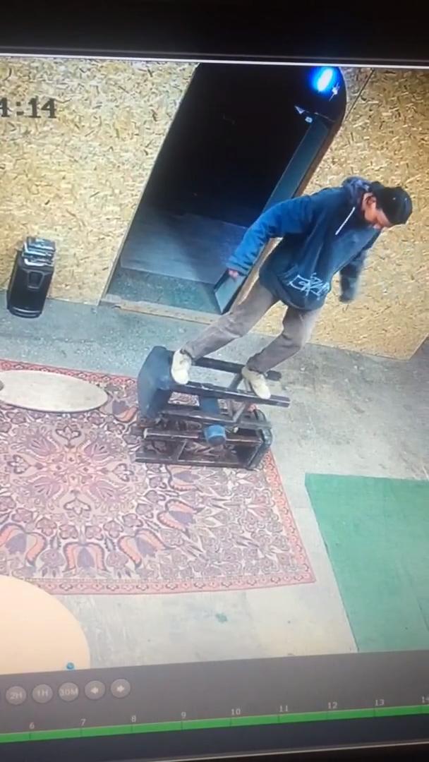 Guy Balancing on Roller And Stool Seats Falls on Face | Jukin Licensing