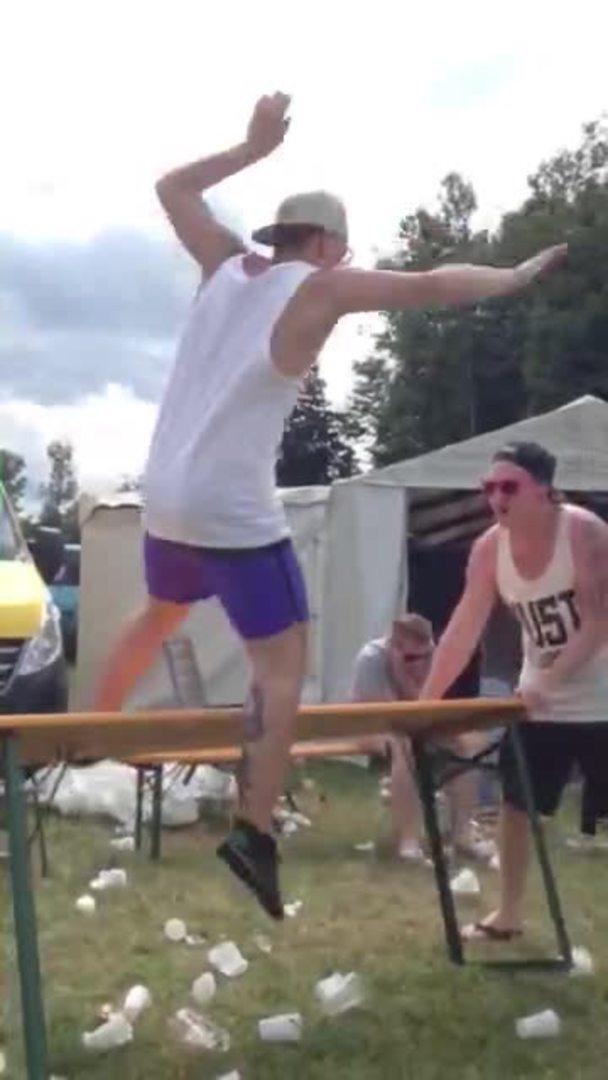 Table Dance Nutshot Fail | Jukin Licensing