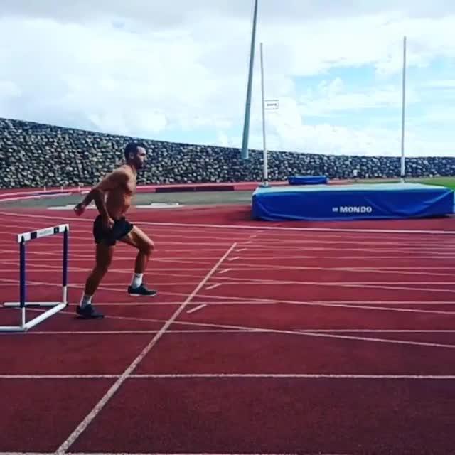 Guy Jumps Over Line of Hurdles | Jukin Licensing