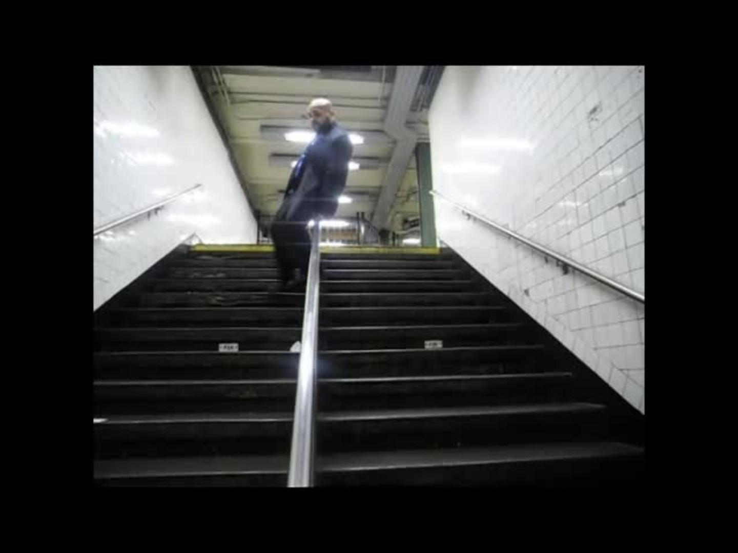 Drunk Handrail Fail in Suit | Jukin Licensing